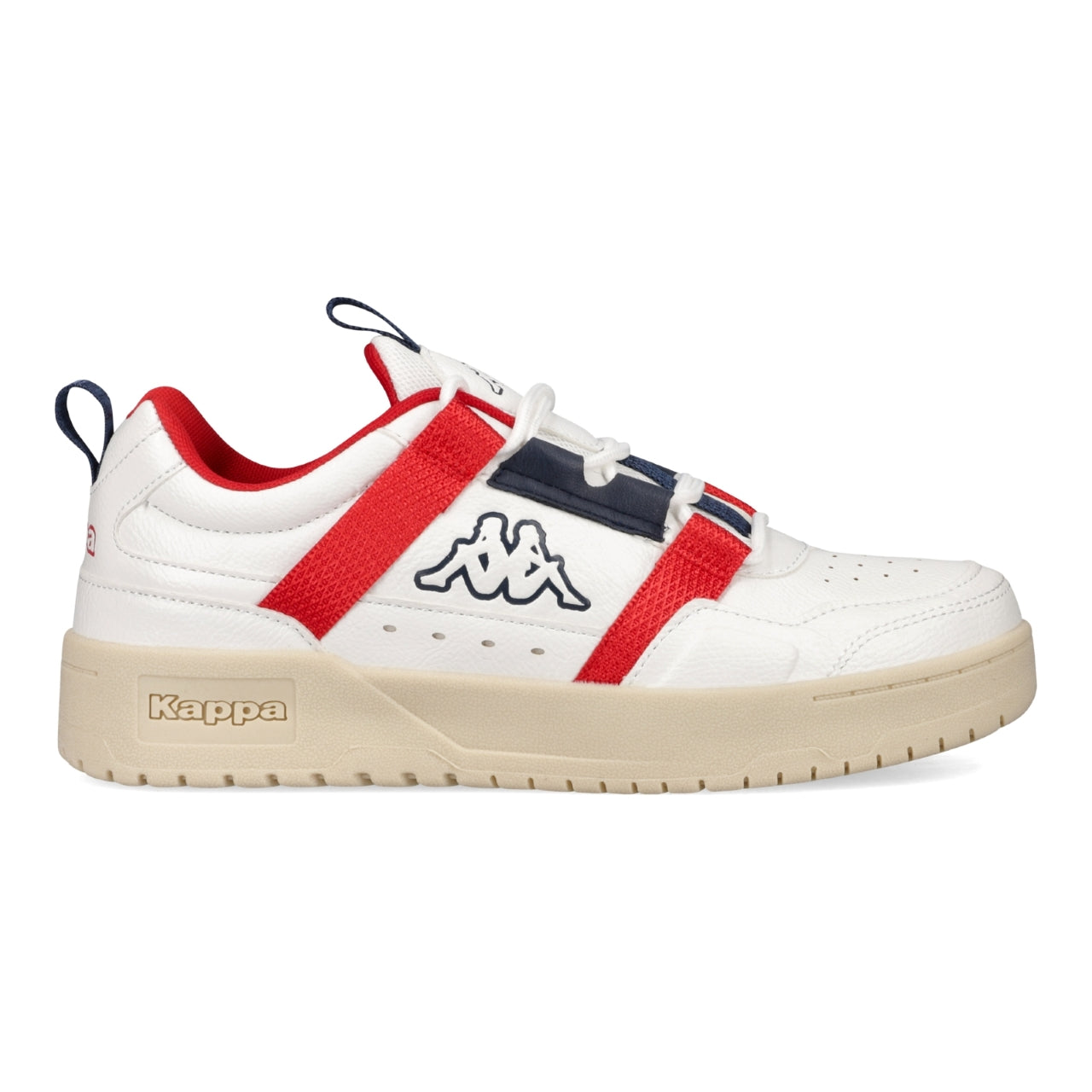 Logo Bradock - White/Red – Kappa